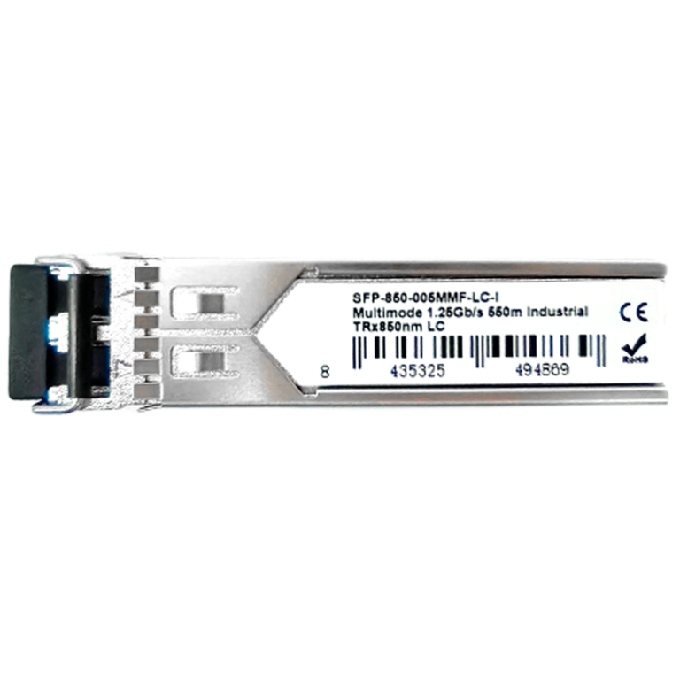 Módulo transceptor SFP Industrial - SFP-850-005MMF-LC-I | Material Seguridad